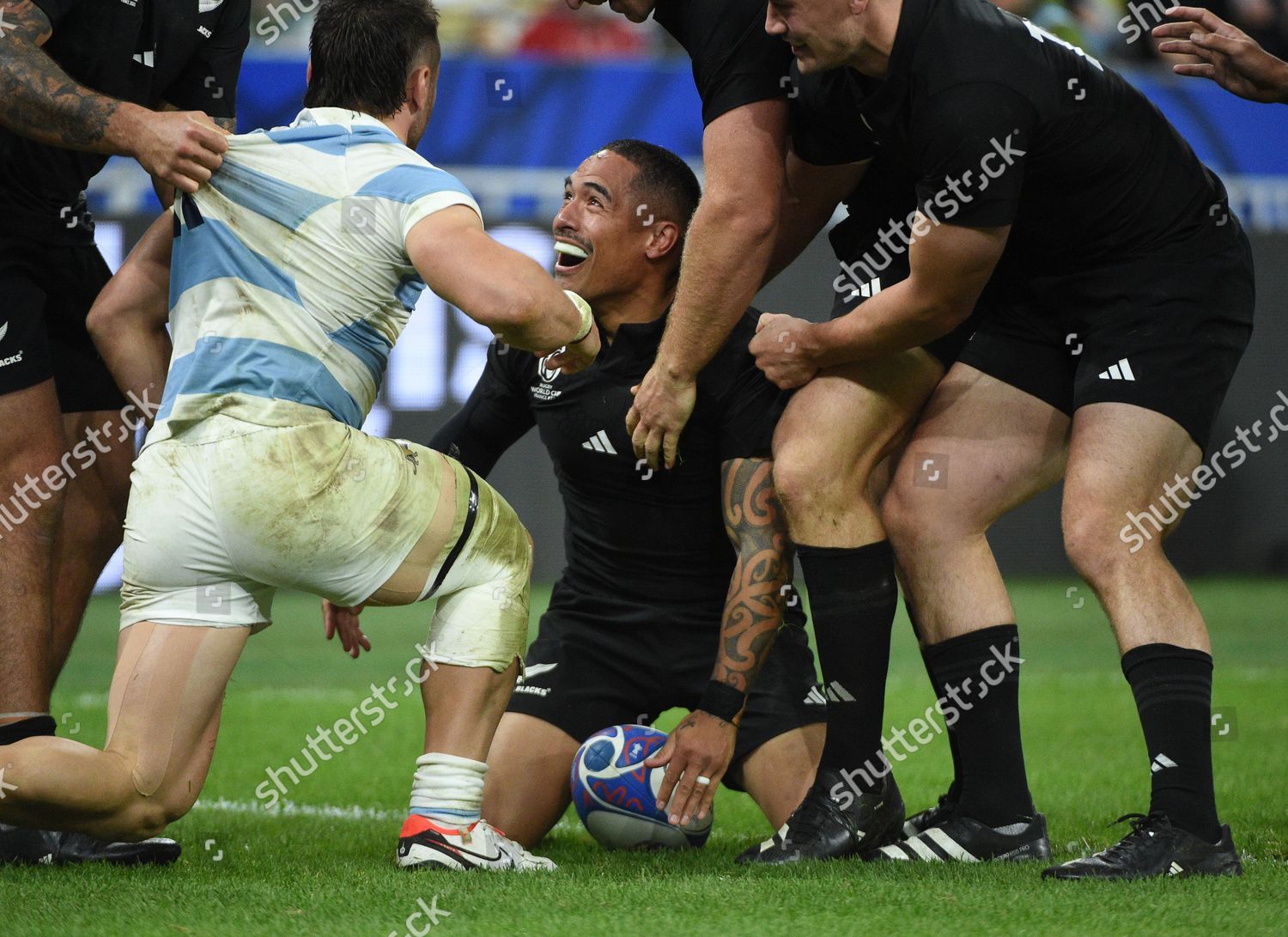 Aaron Smith New Zealand Scrum Half Editorial Stock Photo - Stock Image ...