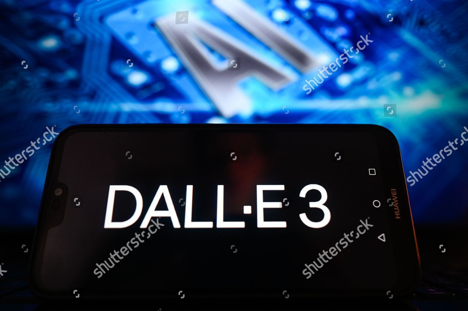 This Photo Illustration Dalle3 Logo Displayed Editorial Stock Photo ...