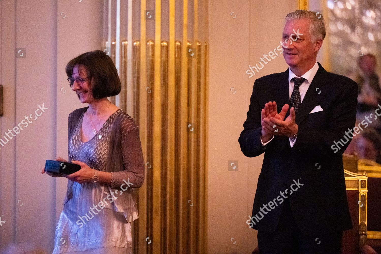 Conny Aerts King Philippe Filip Belgium Editorial Stock Photo - Stock ...
