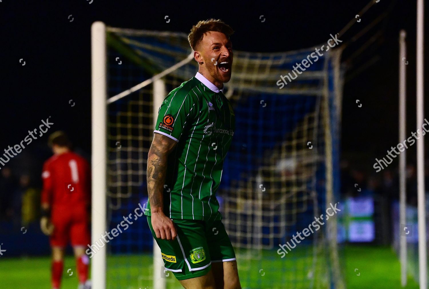 Goal Celebrations Jake Hyde Yeovil Town Editorial Stock Photo - Stock ...