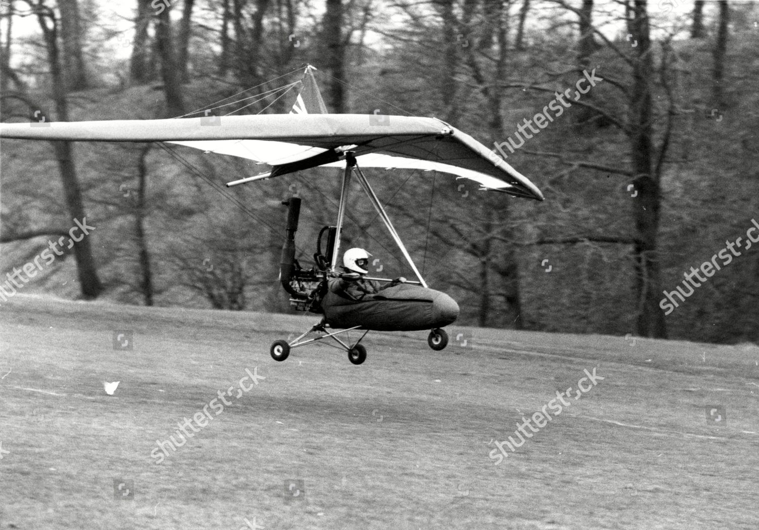 World Microlight Altitude Record Pilot Bob Editorial Stock Photo ...