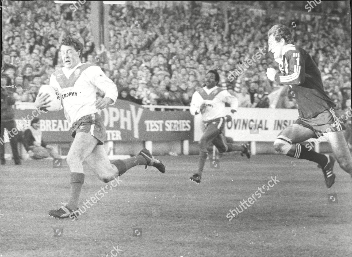 Rugby League International Gary Schofield Goes Editorial Stock Photo ...