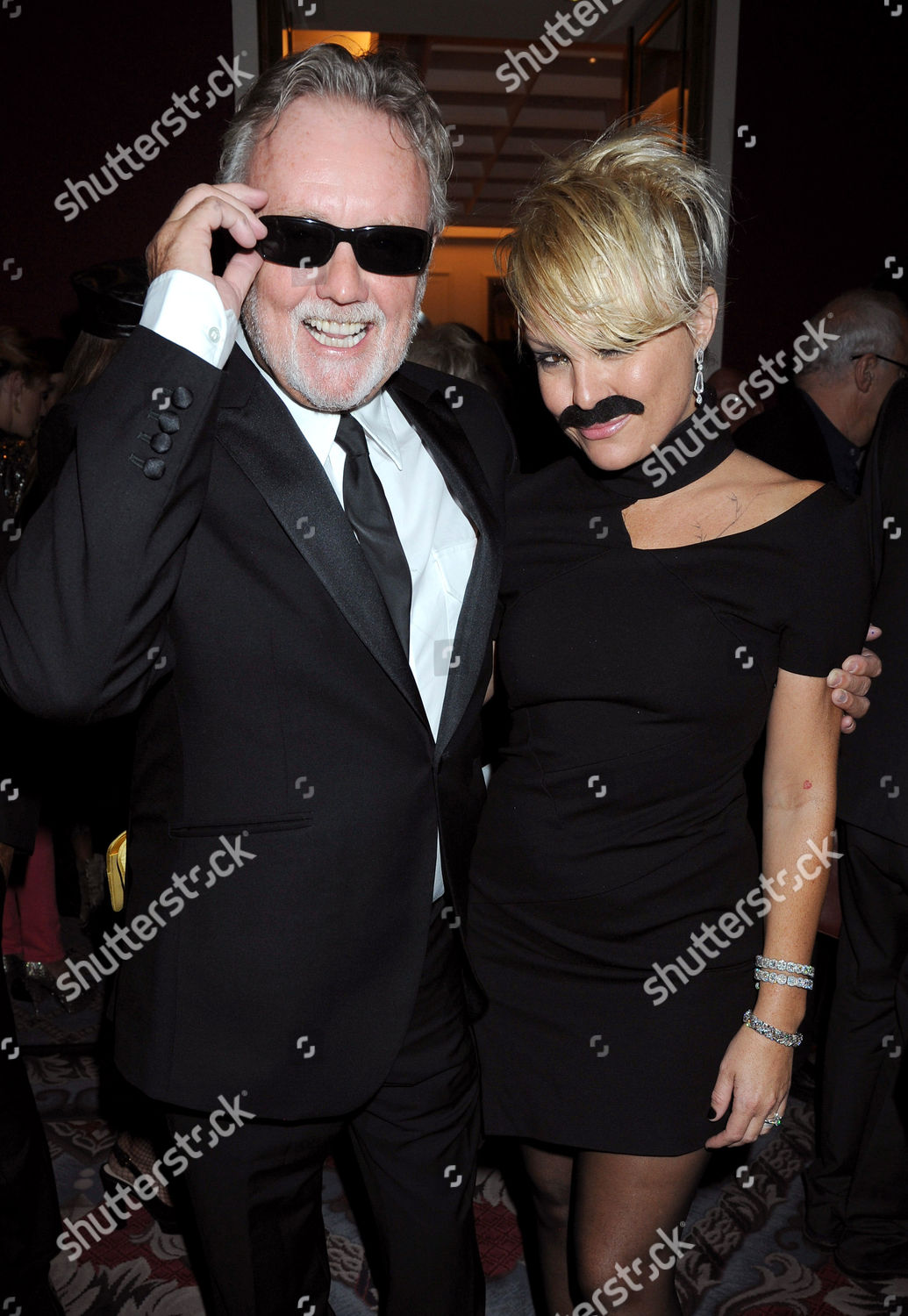 Roger Taylor Wife Sarina Potgieter Editorial Stock Photo - Stock Image ...