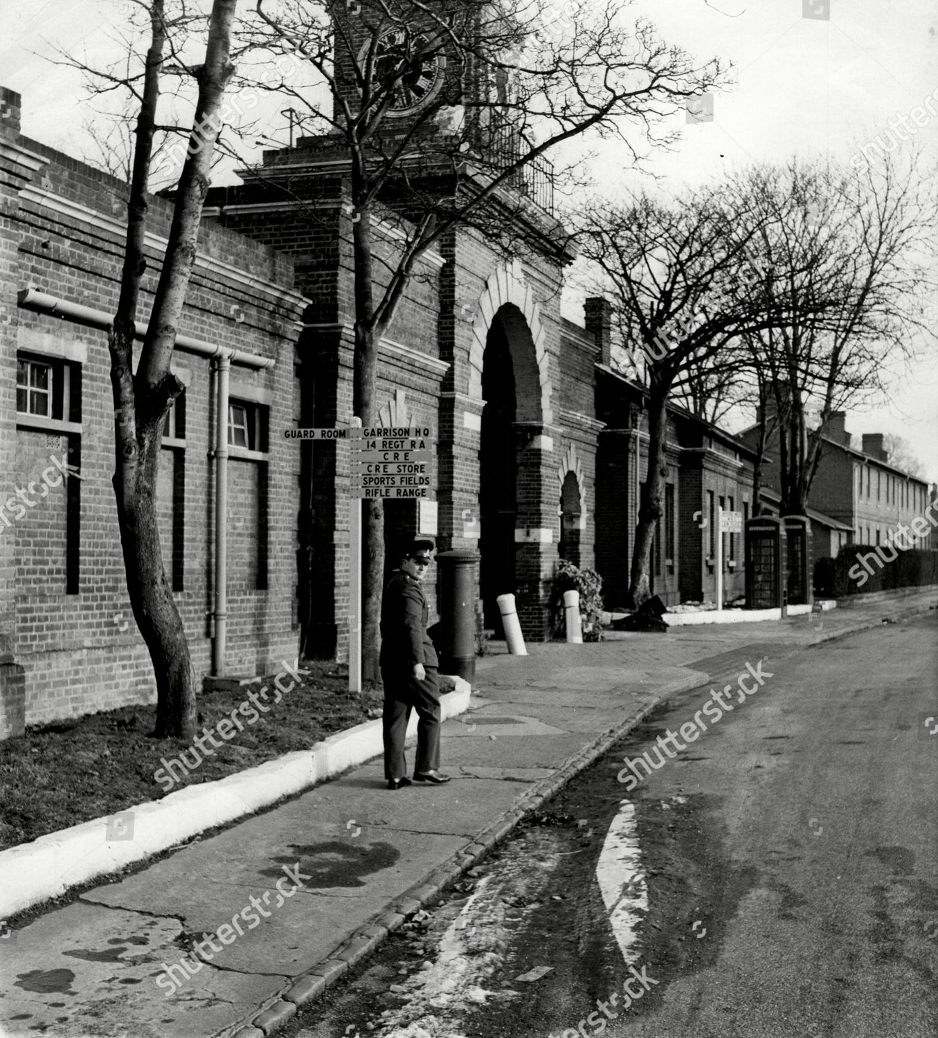 Kevin Baxter Returns Army Barracks Shoeburyness Editorial Stock Photo ...