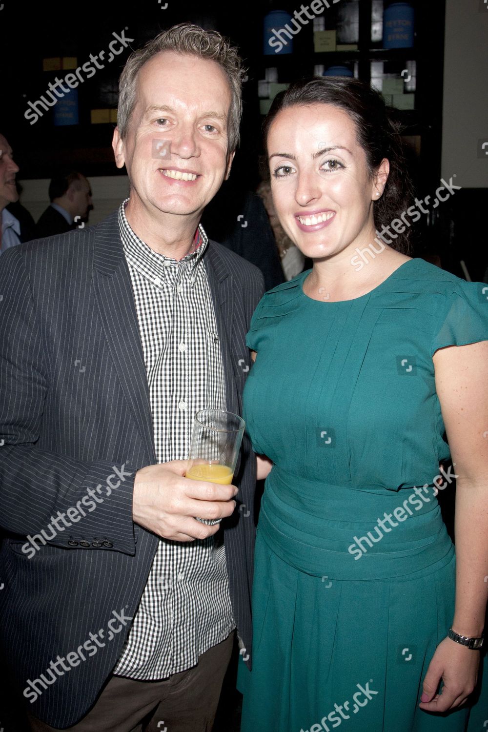 Frank Skinner Emma Brunjes Editorial Stock Photo - Stock Image ...