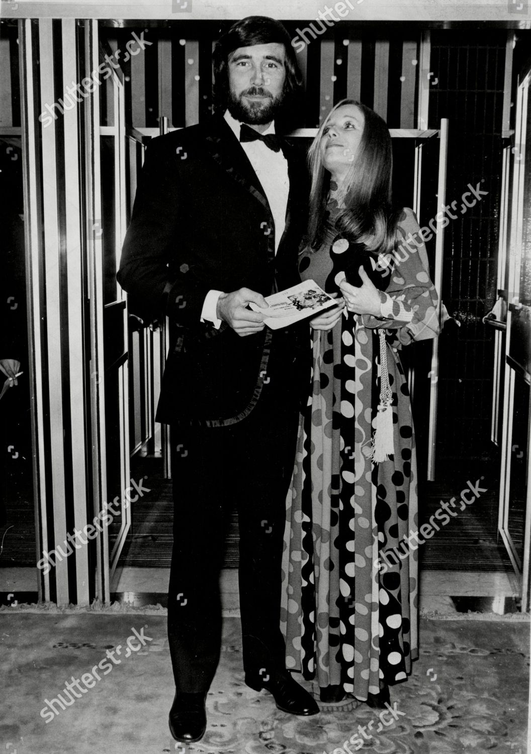 George Lazenby Polly Williams Film Premiere Editorial Stock Photo ...