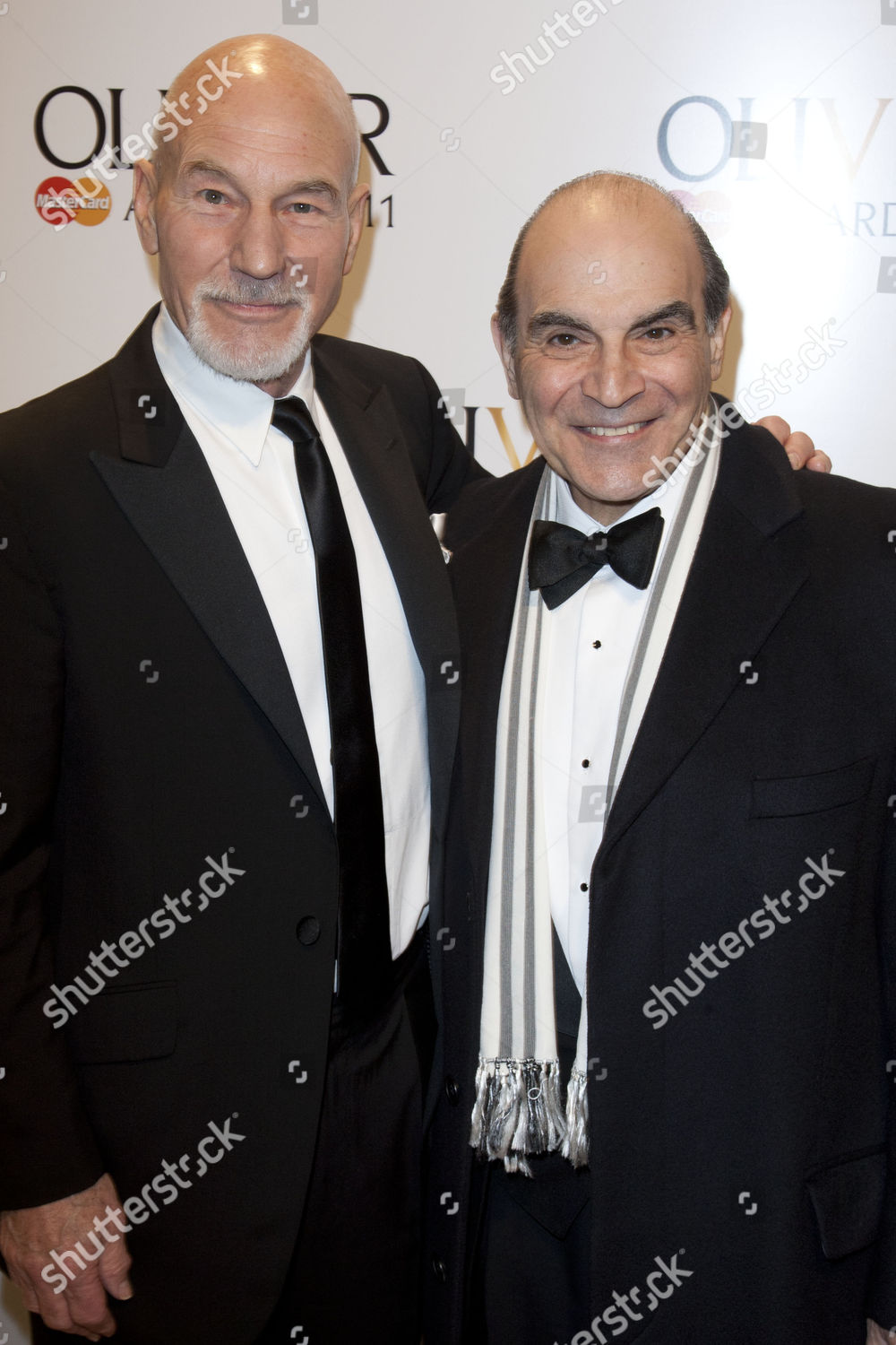 Sir Patrick Stewart David Suchet Editorial Stock Photo - Stock Image ...