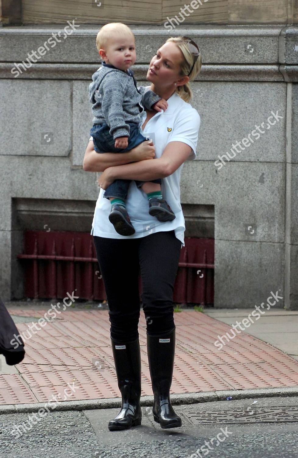 Jennifer Ellison Son Bobby Editorial Stock Photo - Stock Image ...
