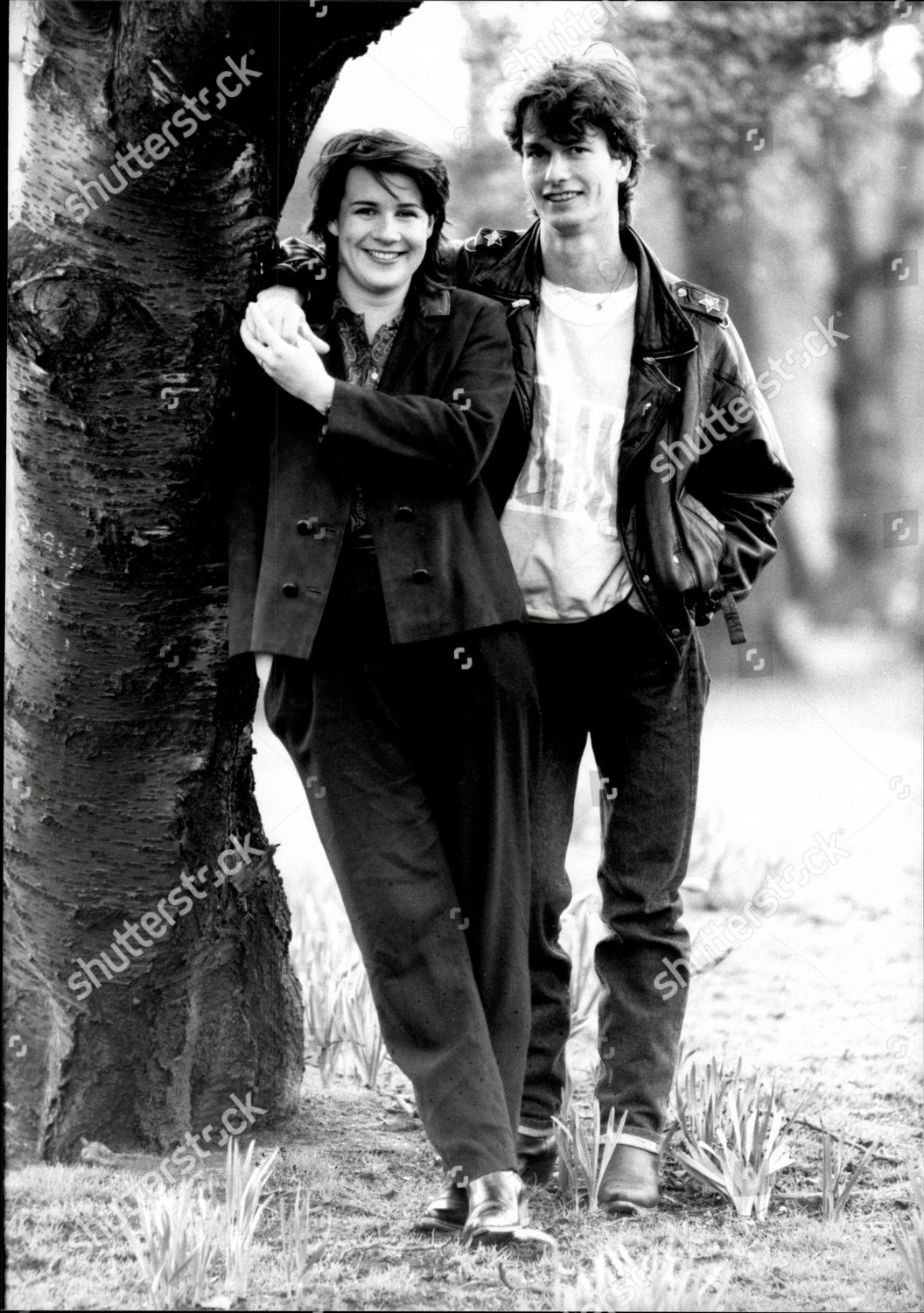 Charlotte Crowther Her Fiance Adam Calkin Editorial Stock Photo - Stock ...