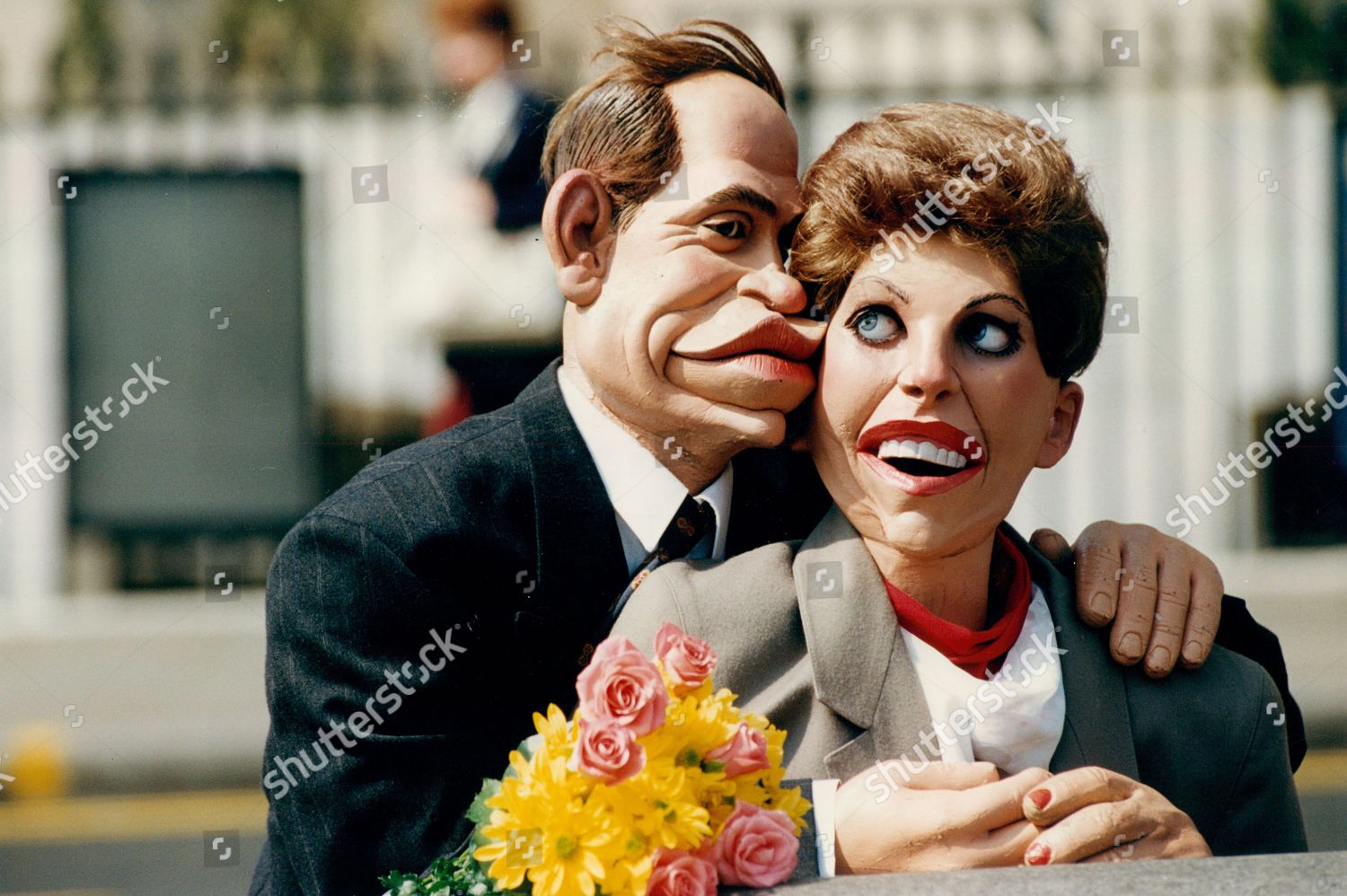 Television Puppet Spitting Image Puppet Prince - Foto de stock de ...