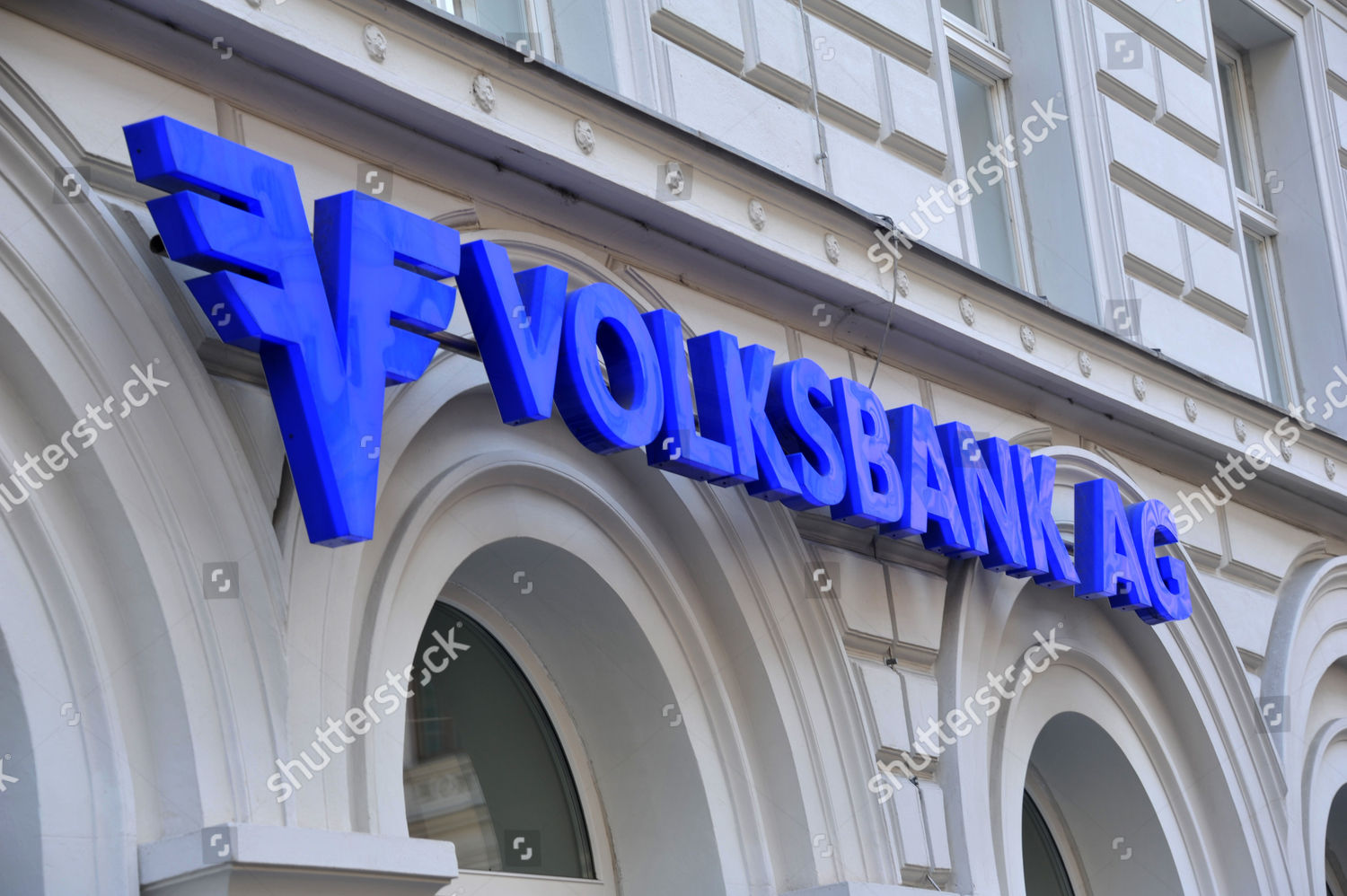 Austrian Bank Volksbank Vienna Austria Editorial Stock Photo - Stock ...