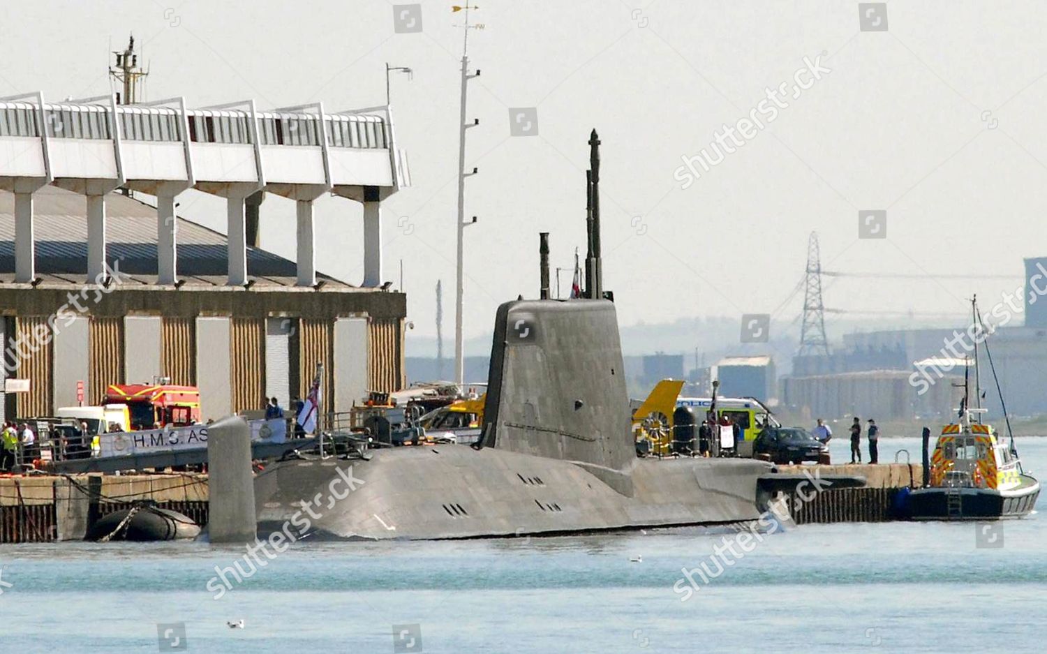 Emergency Services Surround Hms Astute Day Editorial Stock Photo ... Emergency Services Surround Hms Astute Day Editorial Stock Photo ...