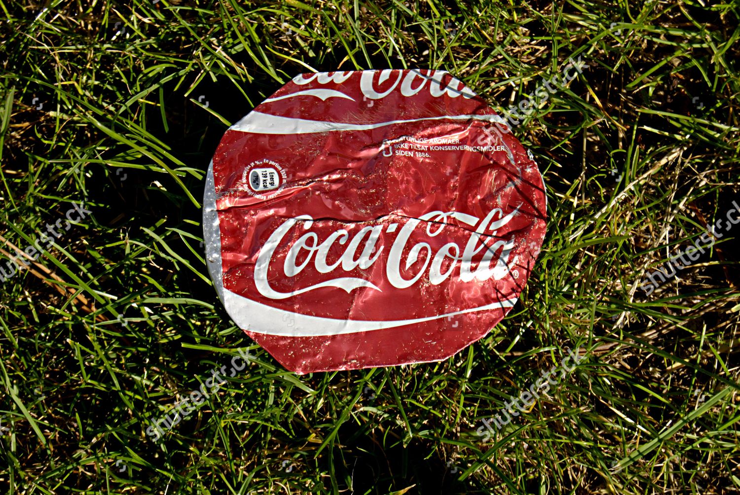 Crushed Coca Cola Can Editorial Stock Photo - Stock Image | Shutterstock