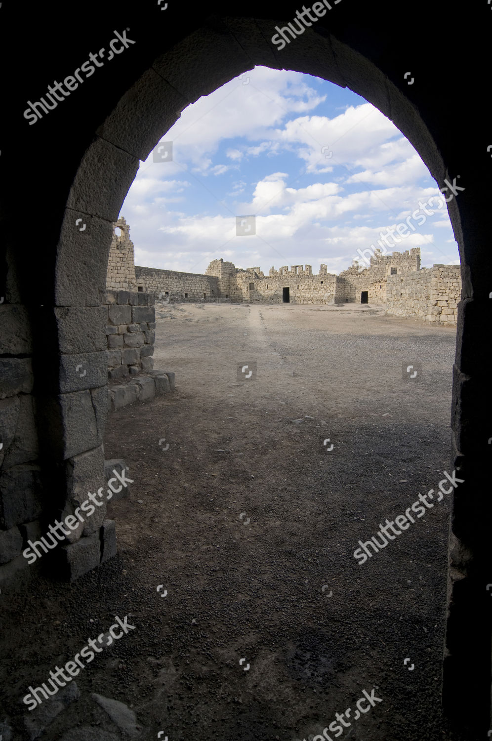 Fortress Qasr Alazraq Jordan Western Asia Editorial Stock Photo - Stock Image | Shutterstock