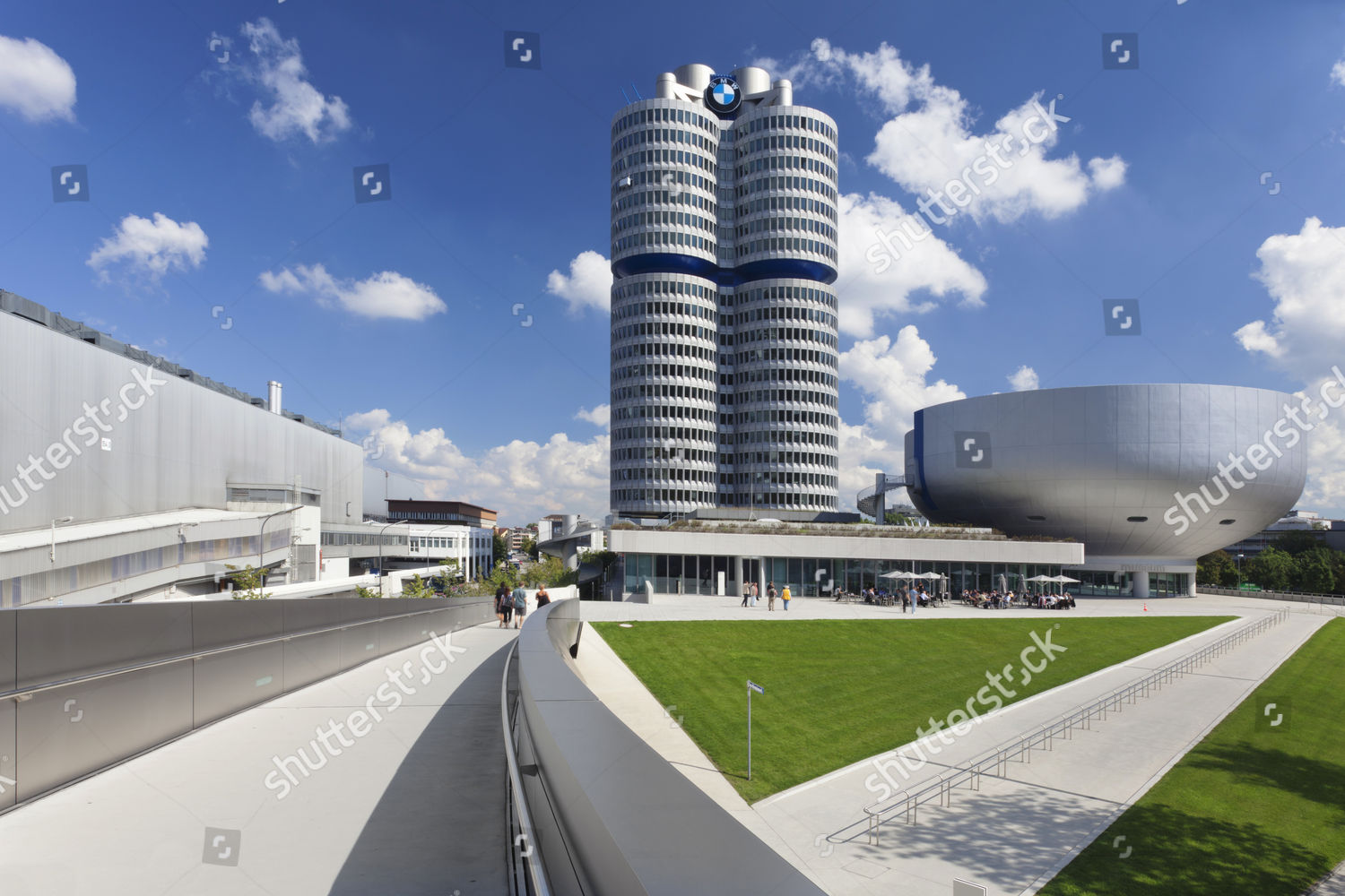 Bmw Tower Bmw Museum On Mittleren Editorial Stock Photo - Stock Image ...