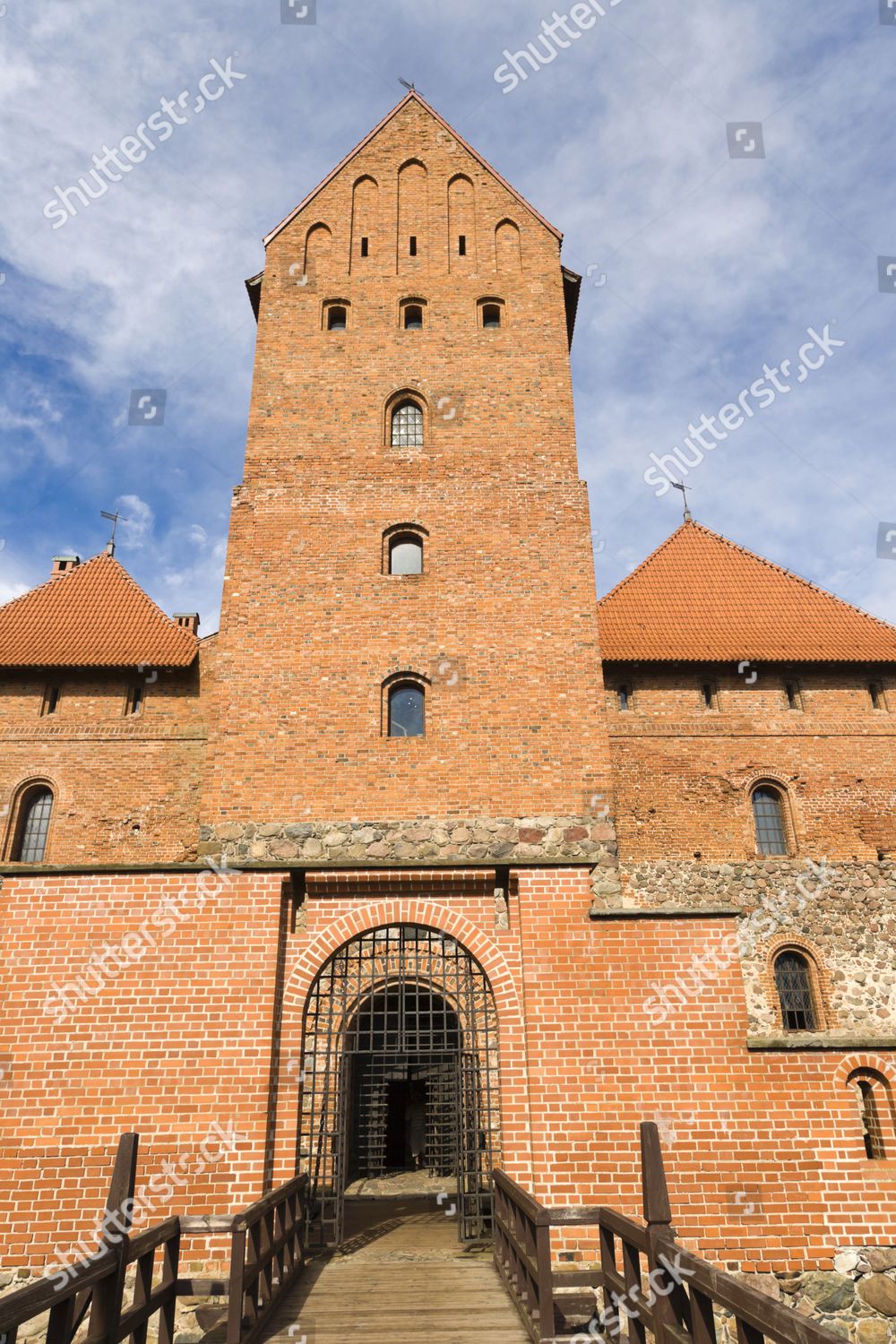 Traku Salos Pilis Trakai Island Castle Editorial Stock Photo - Stock ...