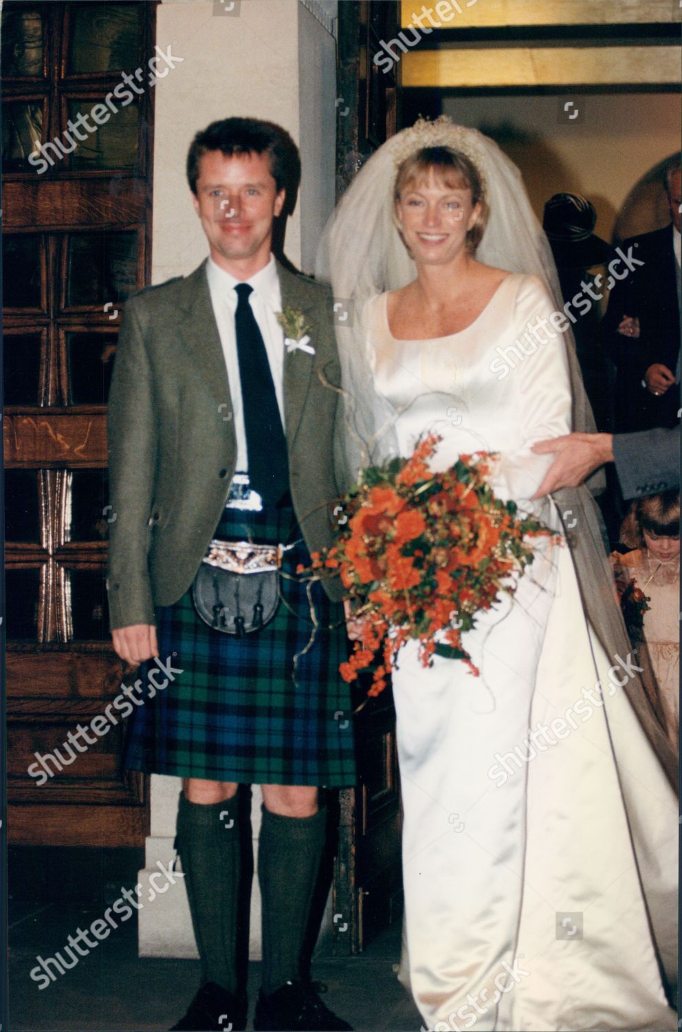 Dj Nicky Campbell His New Wife - Foto de stock de contenido editorial ...