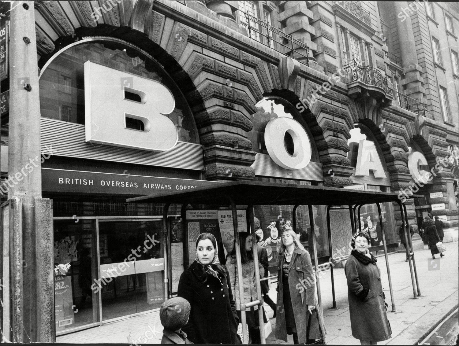Boac Offices Regent Street London British Editorial Stock Photo - Stock ...