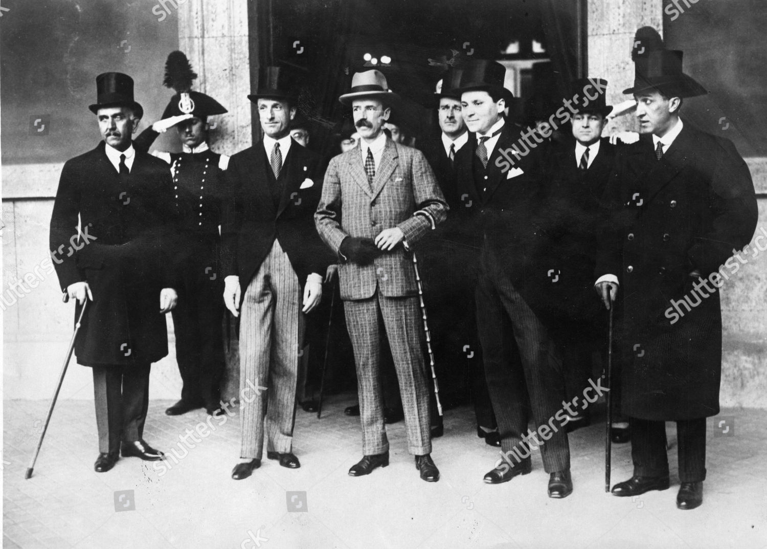 Count Bethlen Hungarian Prime Minister Rome Editorial Stock Photo ...
