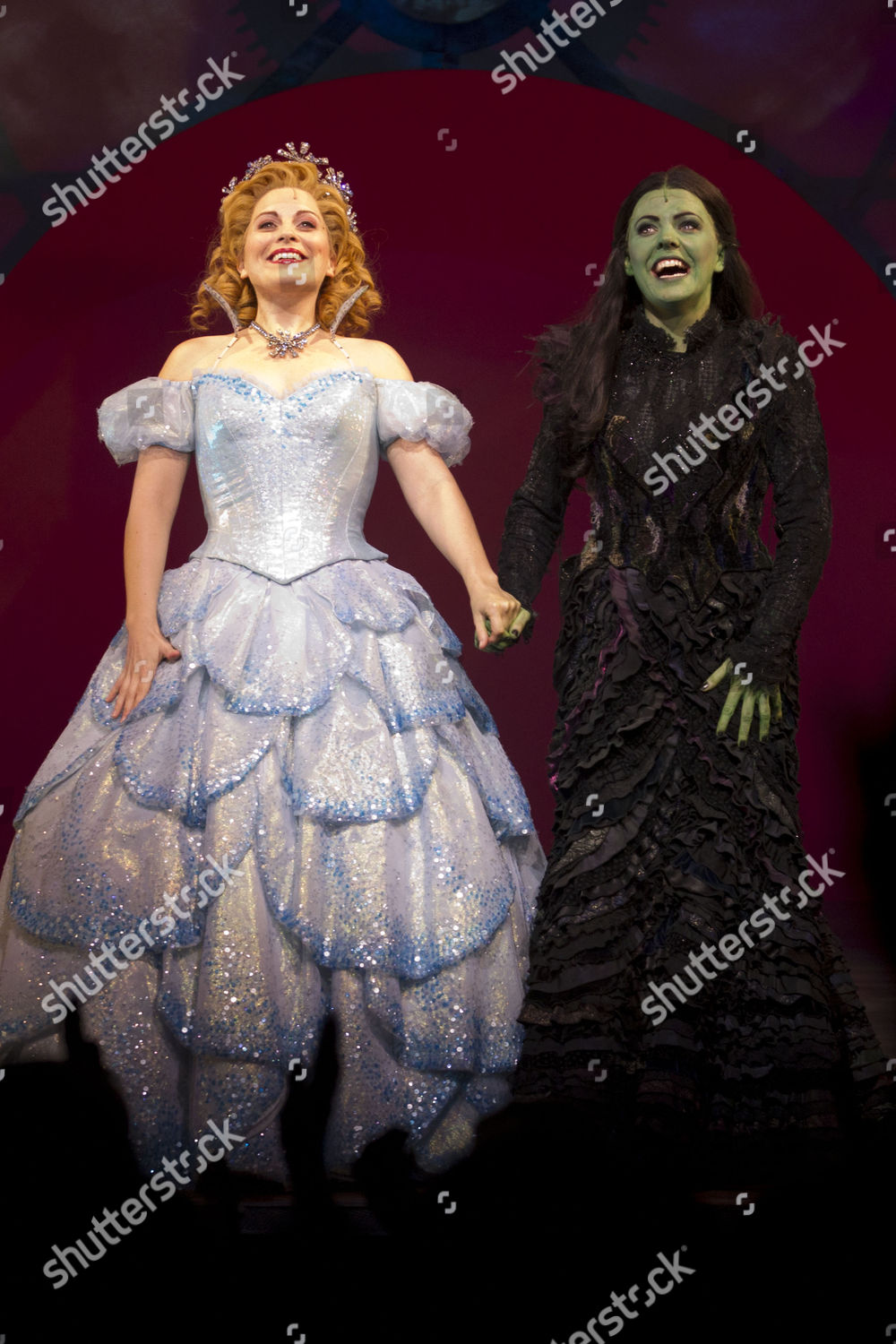 Louise Dearman Glinda Rachel Tucker Elphaba Editorial Stock Photo ...