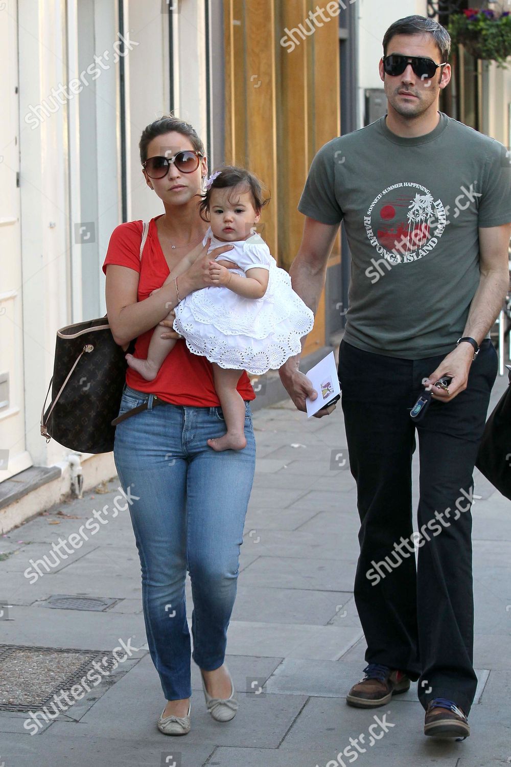 Rachel Stevens Husband Alex Bourne Daughter Editorial Stock Photo ...