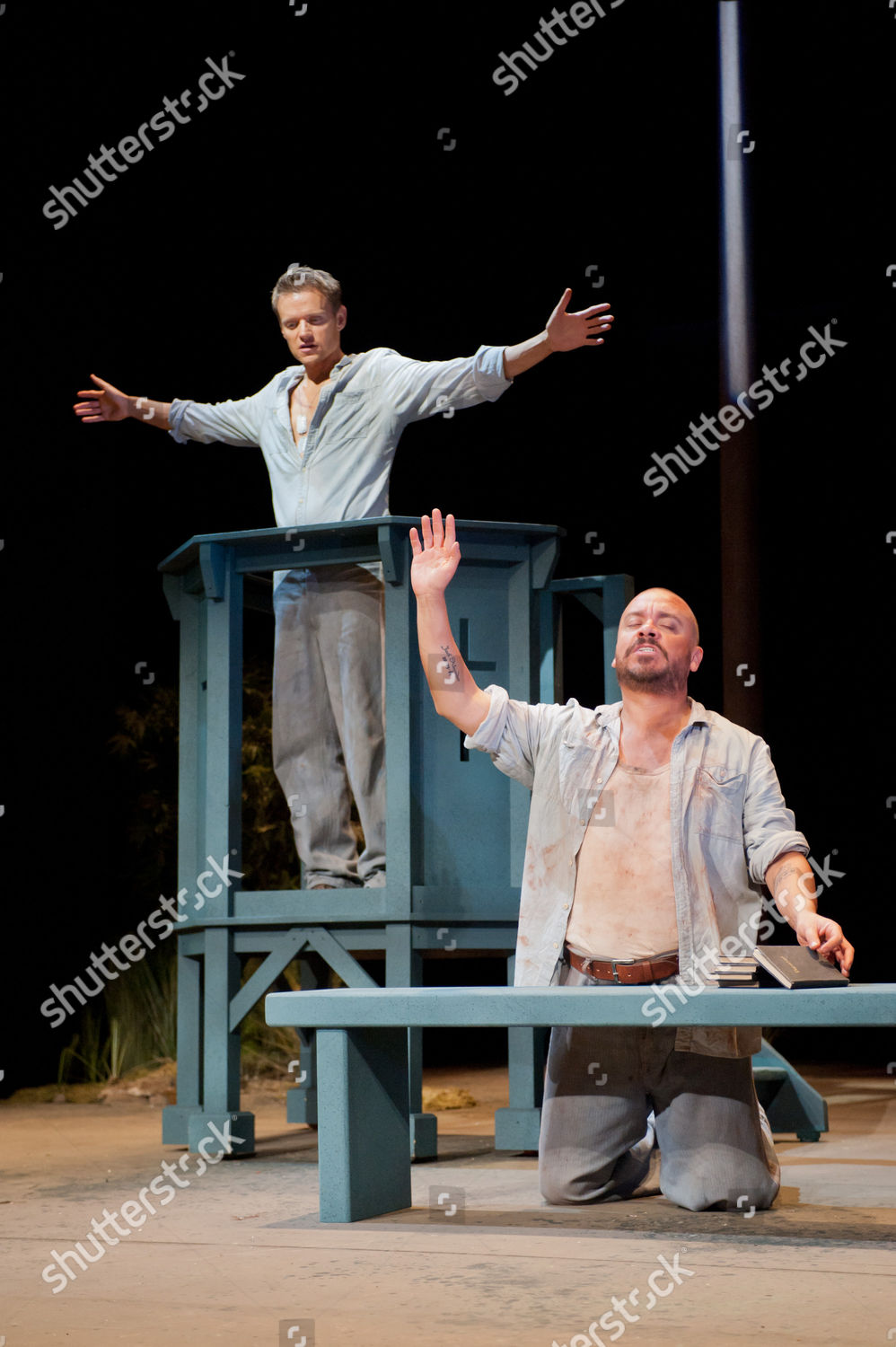 Marc Warren Luke Lee Boardman Dragline Editorial Stock Photo - Stock ...