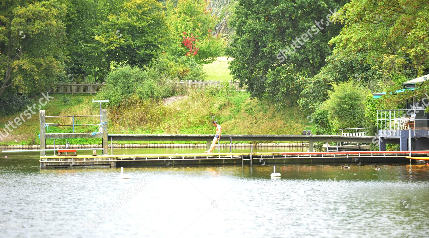 Highgate Mens Bathing Pond Where Alien Editorial Stock Photo - Stock ...