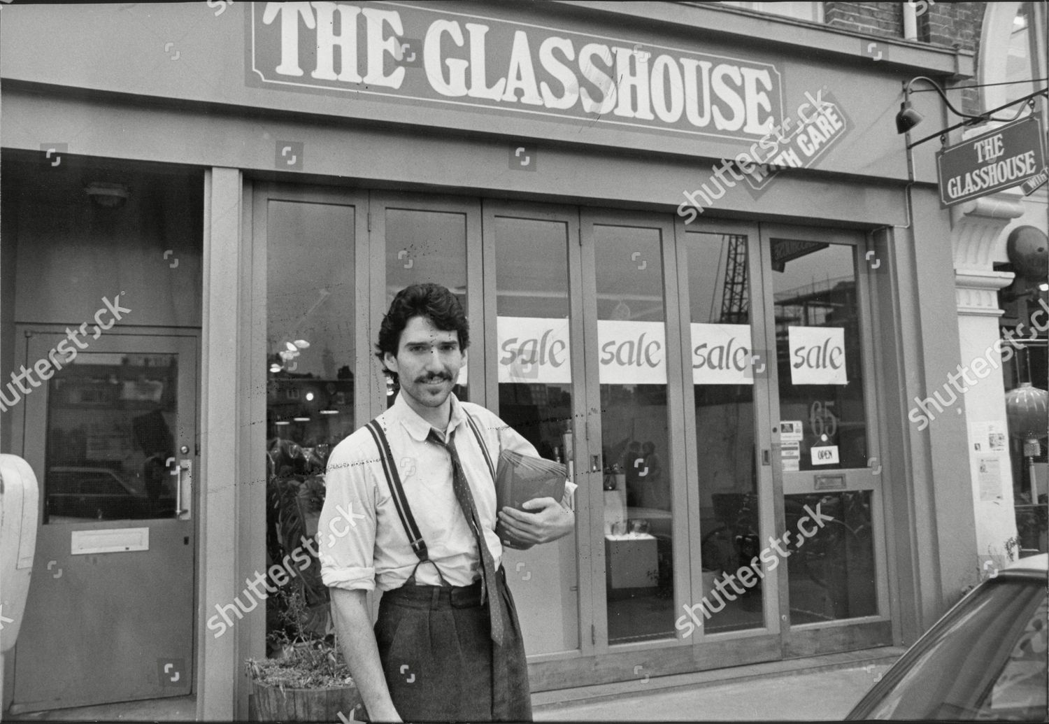 Steve Newell One Five Artists Glasshouse Editorial Stock Photo - Stock ...