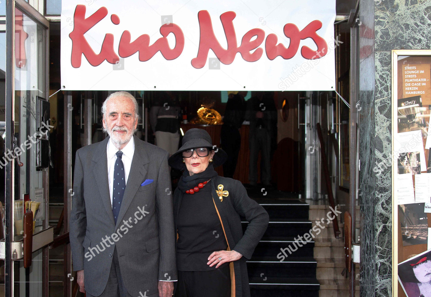 Christopher Lee Wife Gitte Editorial Stock Photo - Stock Image ...