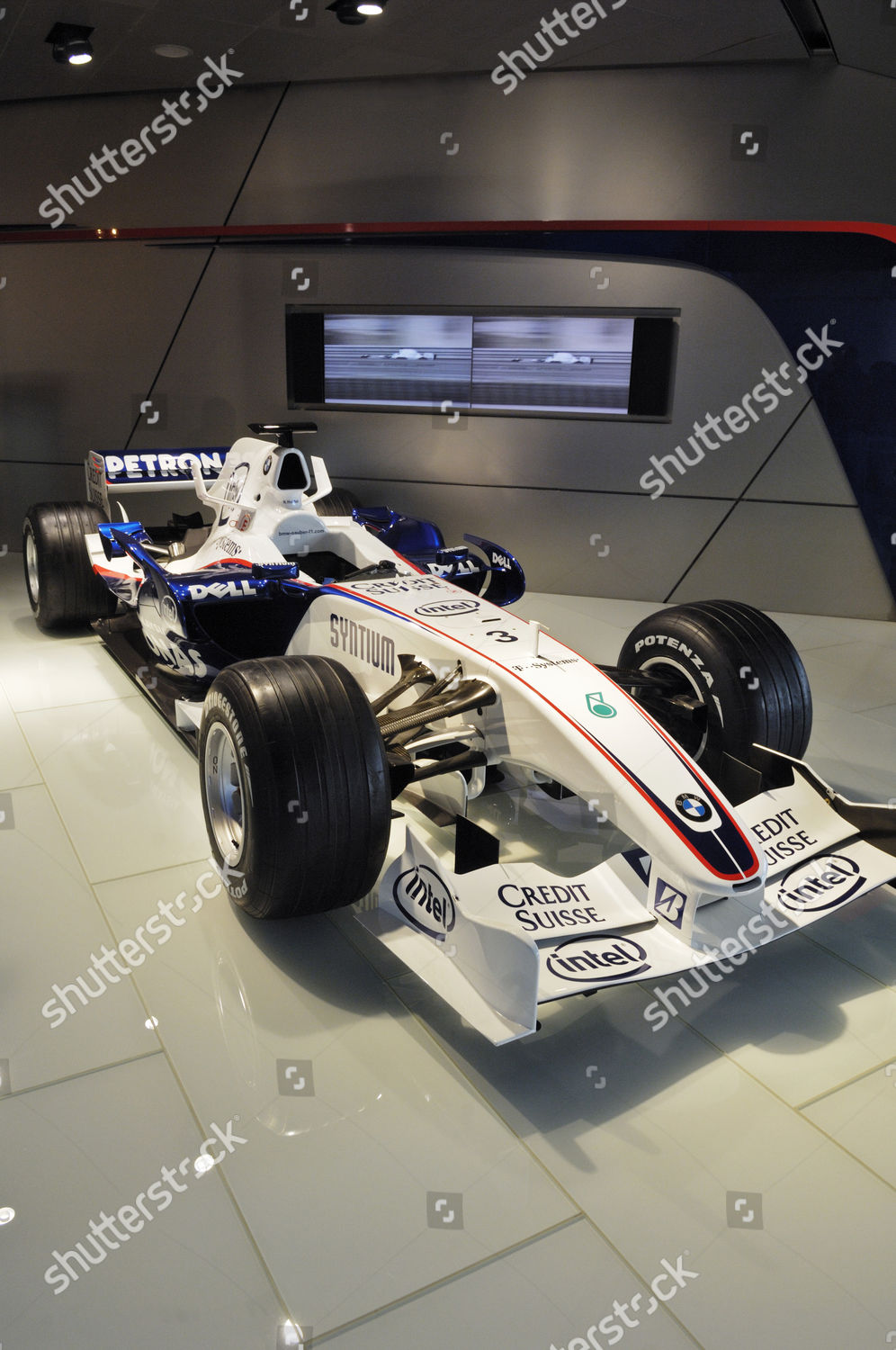 Formula 1 Racing Car Bmwwelt Bmw Editorial Stock Photo - Stock Image ...