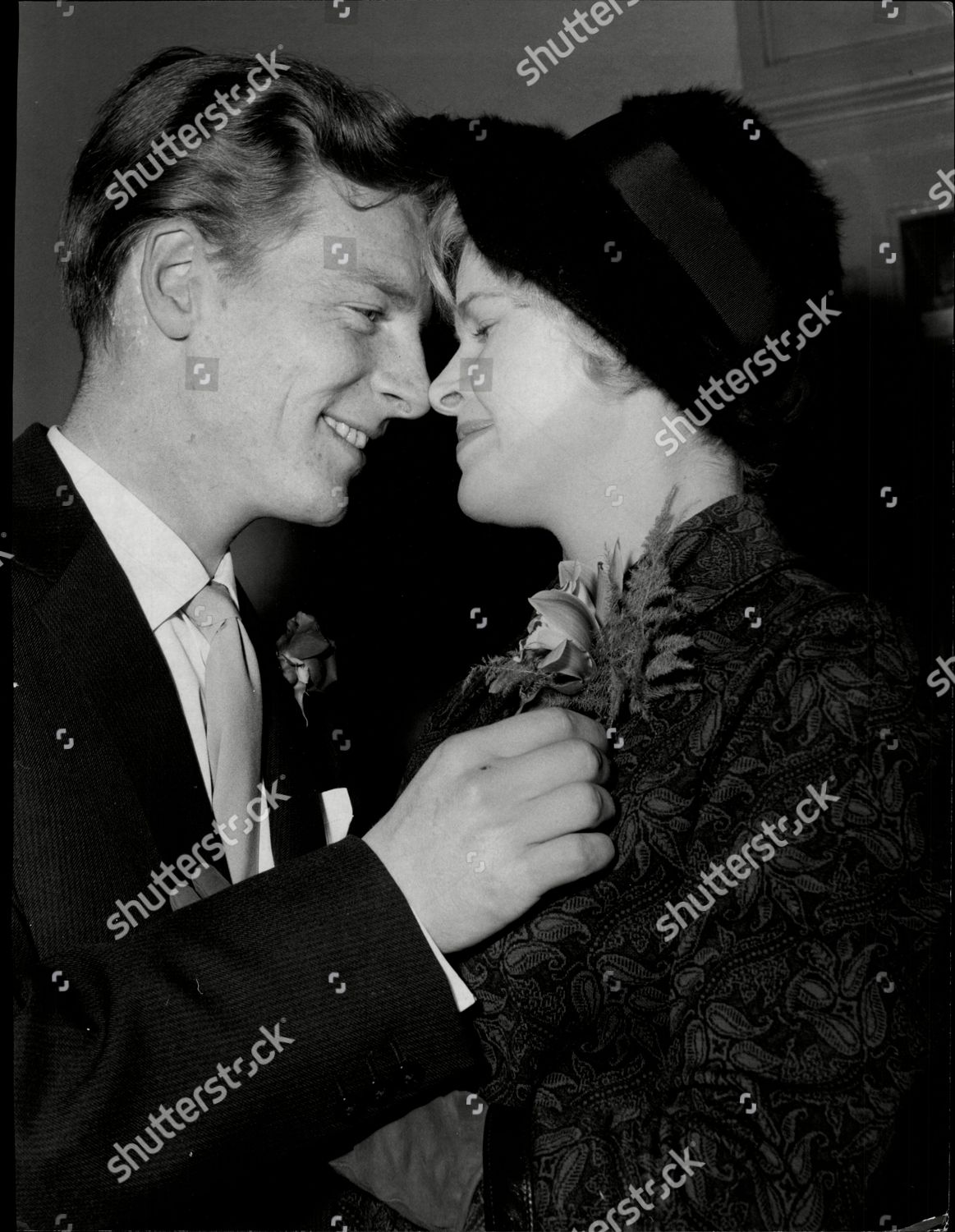 Actor John Charlesworth Pictured His Bride Editorial Stock Photo ...