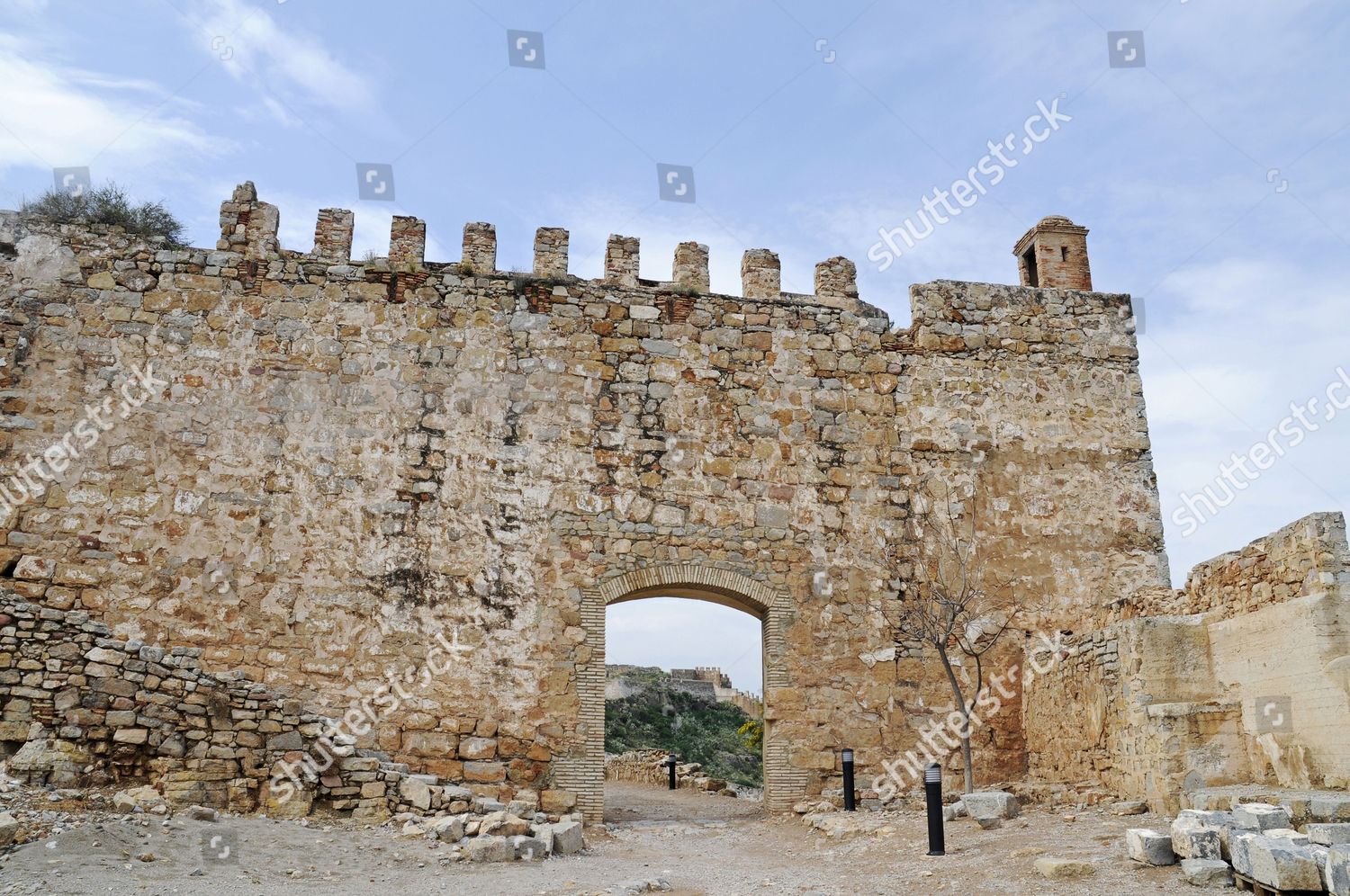 El Castillo Castle Fortress Sagunto Sagunt Editorial Stock Photo ...