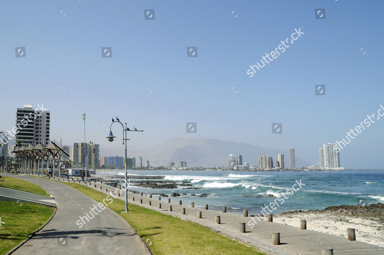 Waterfront Promenade Beach Promenade Coast Sea Editorial Stock Photo ...
