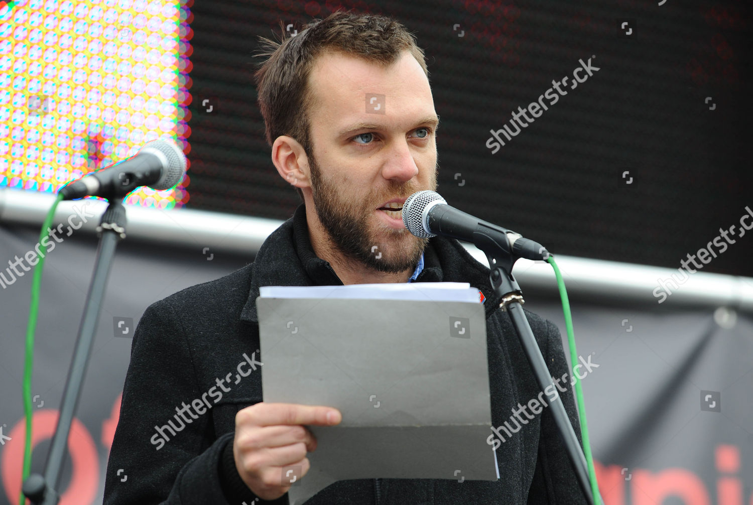 Lance Corporal Joe Glenton Editorial Stock Photo - Stock Image ...