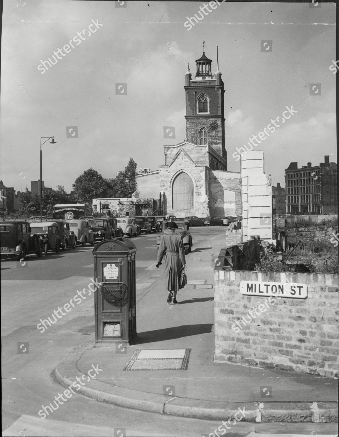 View Fore Street London Where First Editorial Stock Photo - Stock Image ...