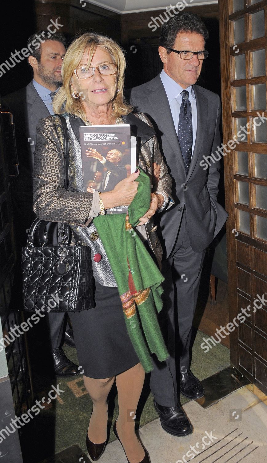 Fabio Capello Wife Laura Capello Editorial Stock Photo - Stock Image ...