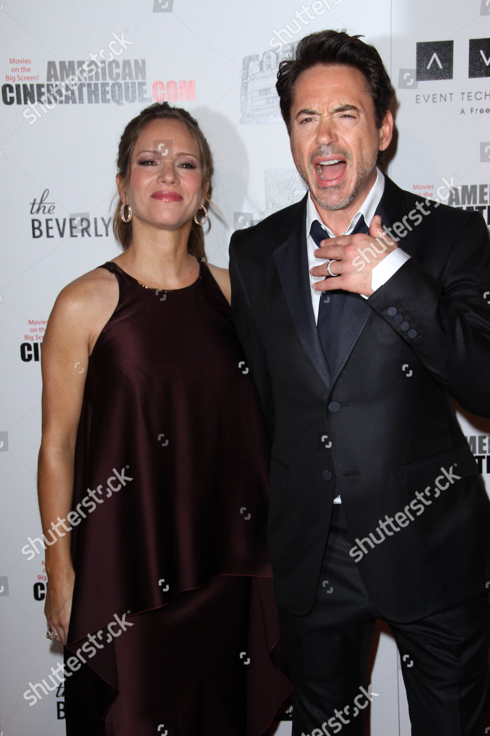 Robert Downey Jr Susan Downey Editorial Stock Photo - Stock Image ...