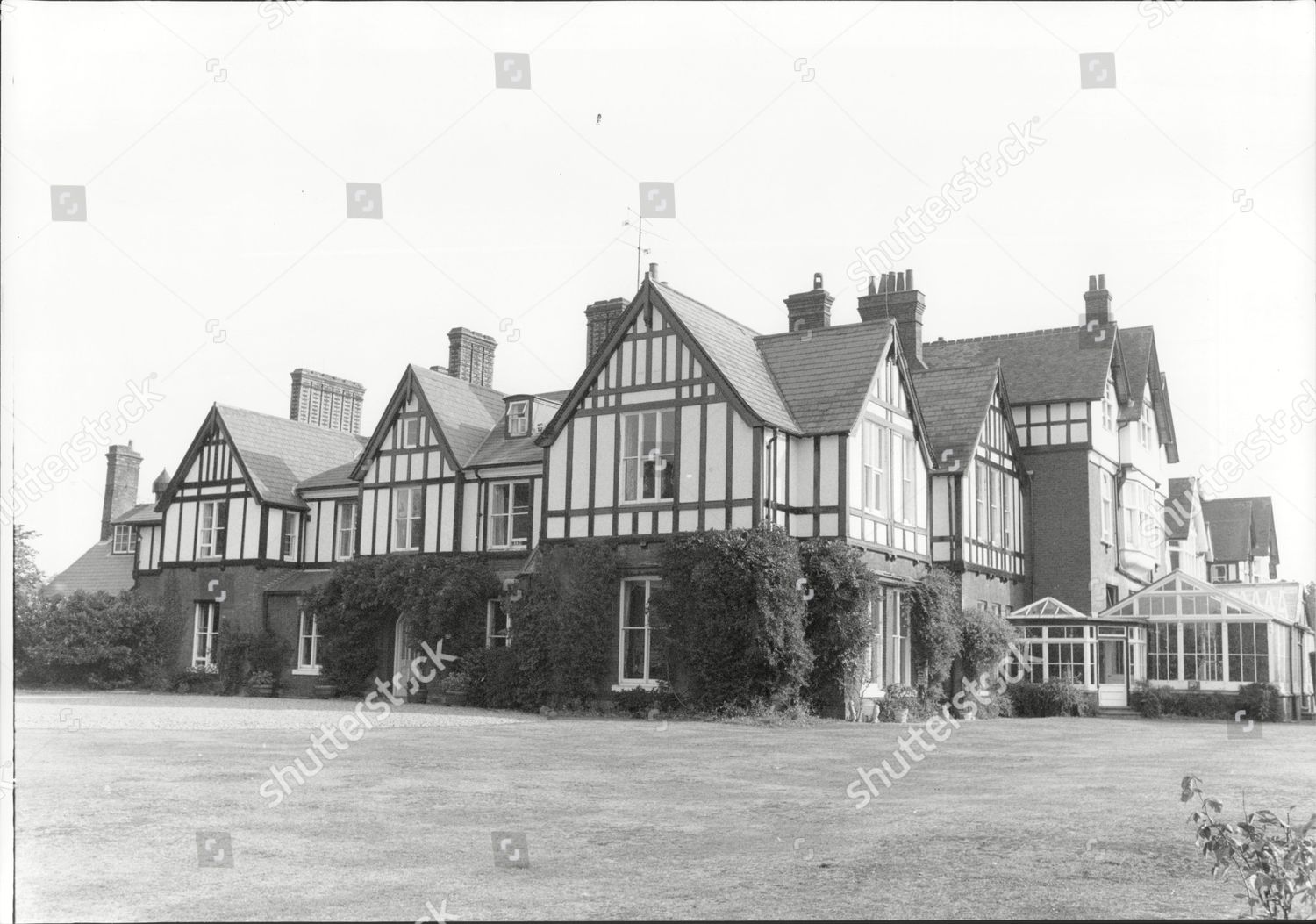 Exterior View Ludgrove School Preparatory Boarding Editorial Stock ...