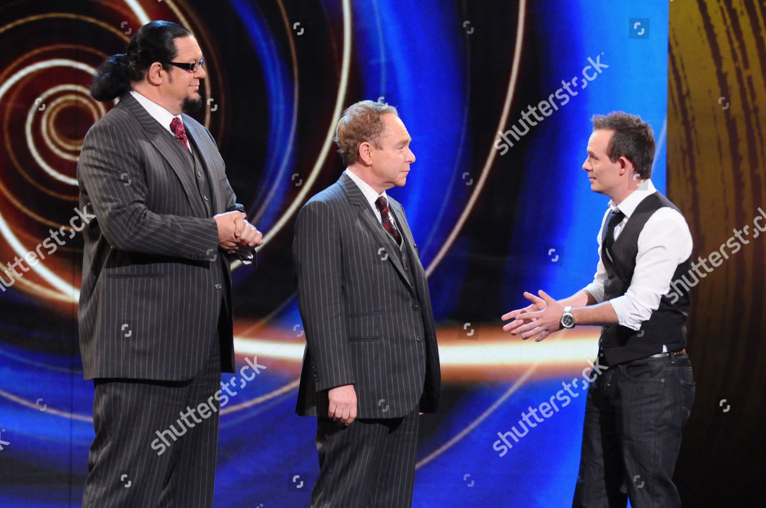 Penn Jillette Raymond Teller Richard Bellars Editorial Stock Photo ...