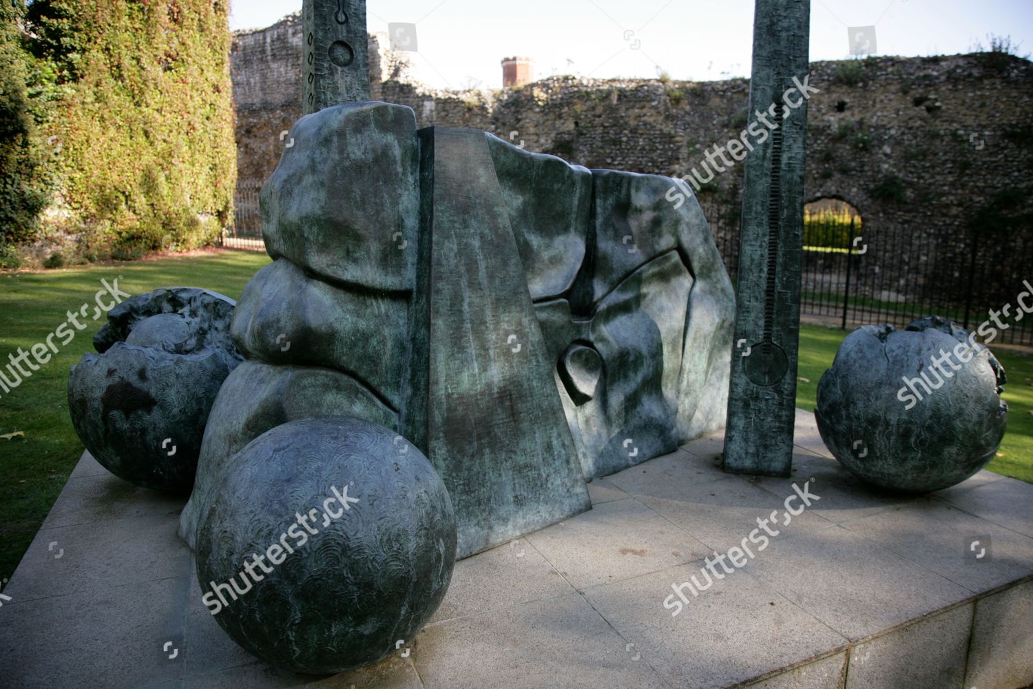 Sculpture By Jens Flemming Sorensen Abbey Editorial Stock Photo - Stock ...