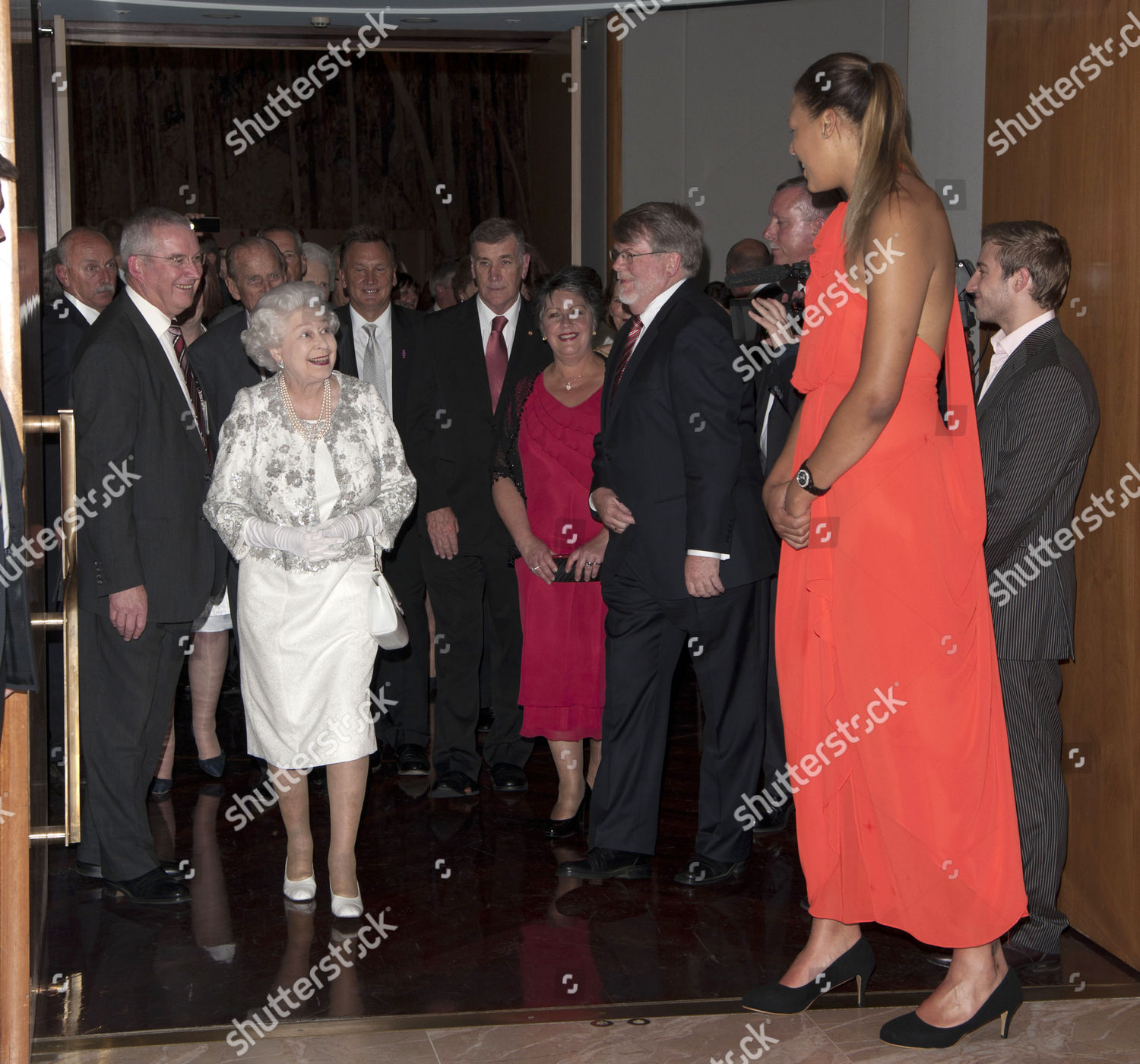 Queen Elizabeth Ii Basketball Player Elizabeth Editorial Stock Photo ...