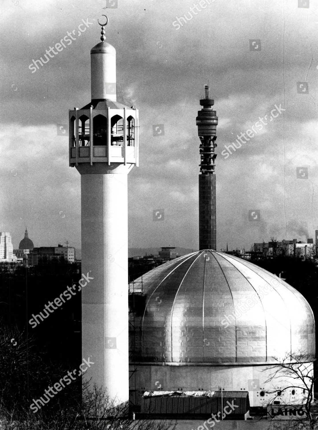 London Great Central Mosque Regent Park Editorial Stock Photo - Stock ...