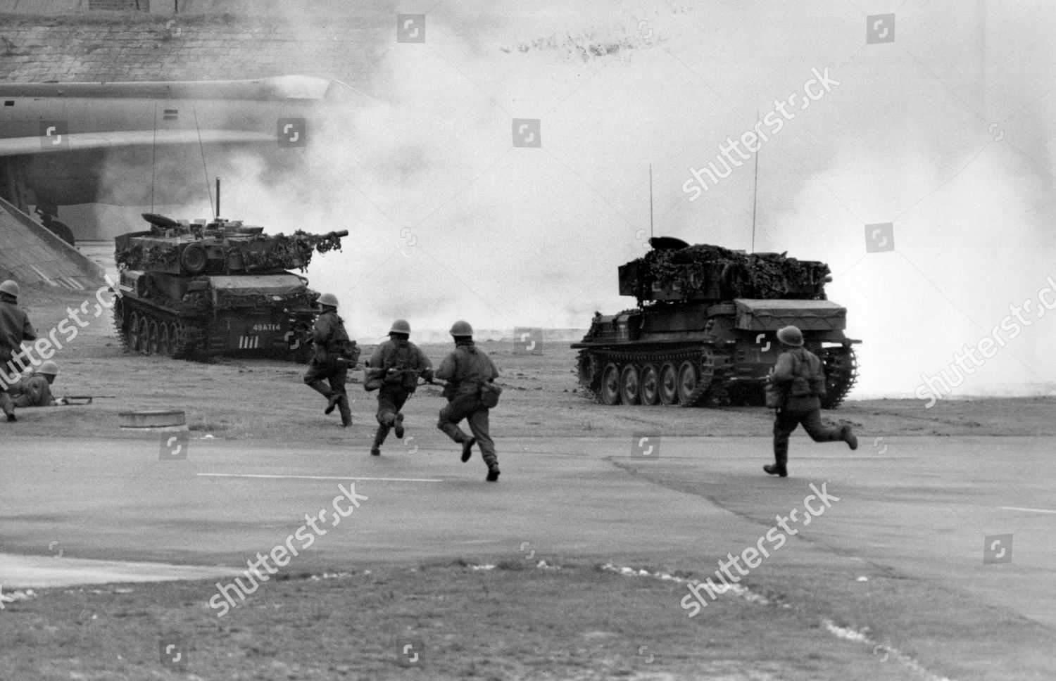 Operation Lionheart British Forces Exercise Editorial Stock Photo ...
