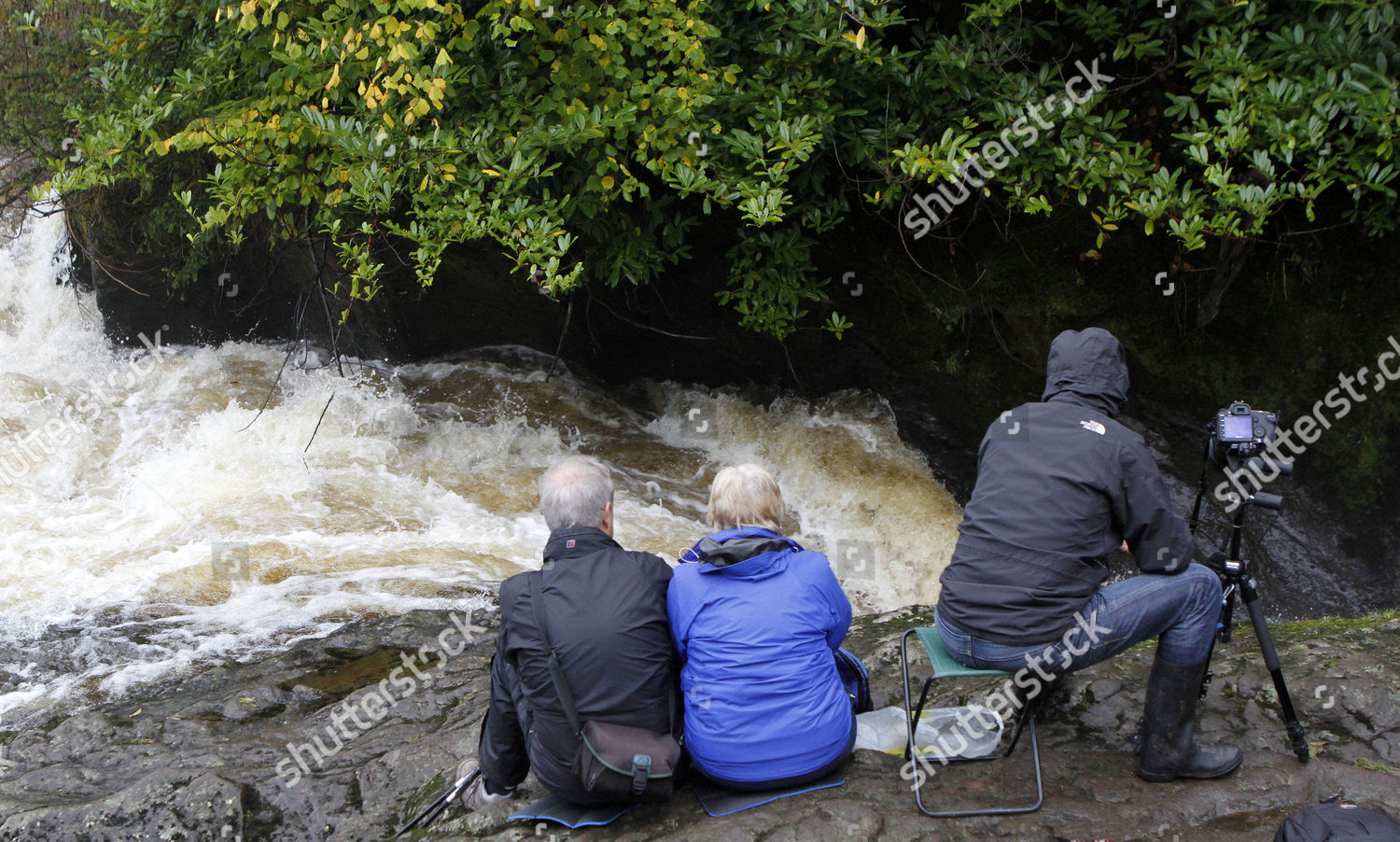 Tourists Photographers Head Famous Buchanty Spout Editorial Stock Photo ...