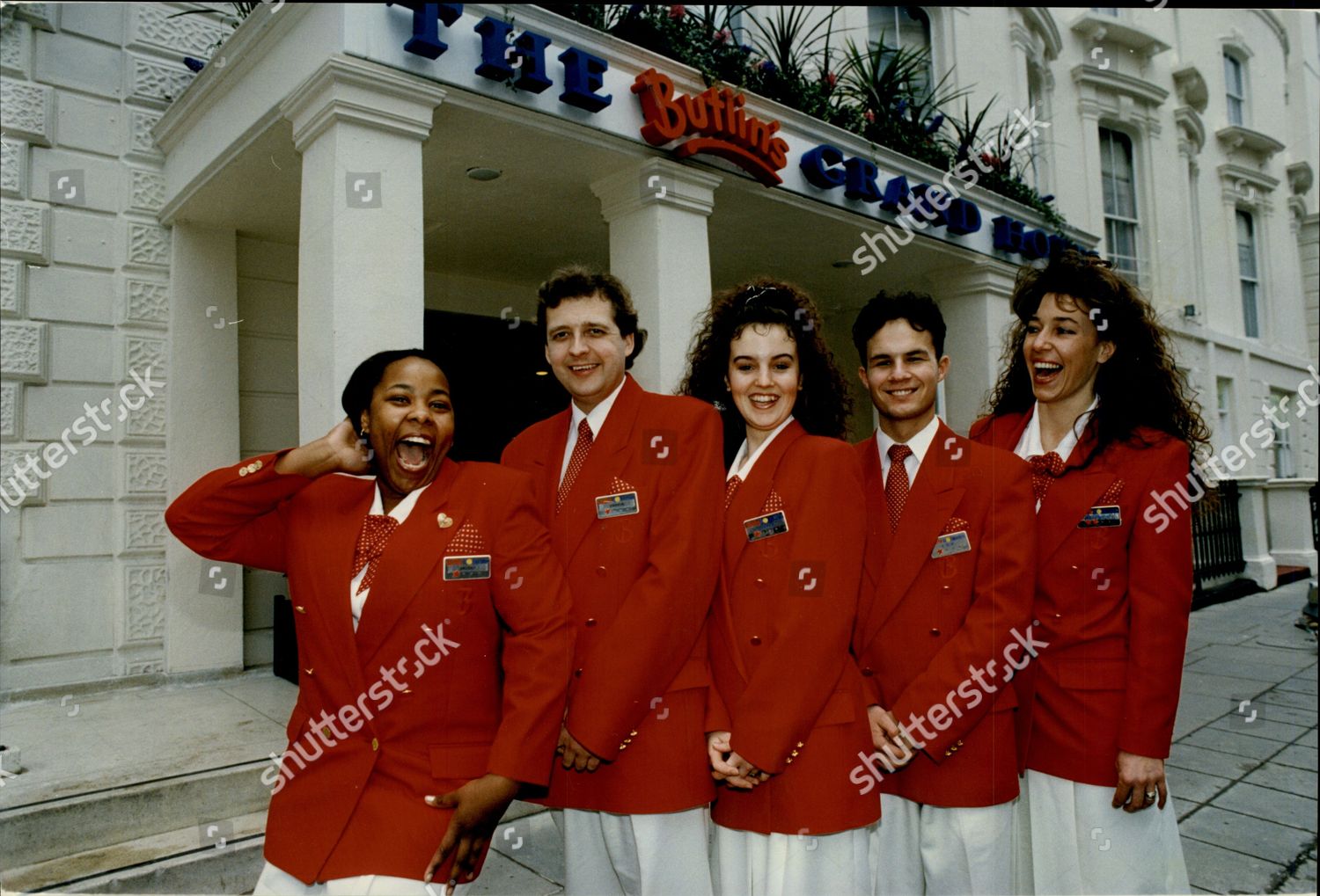 Butlins Redcoats Opening Grand Hotel Bayswater Editorial Stock Photo ...