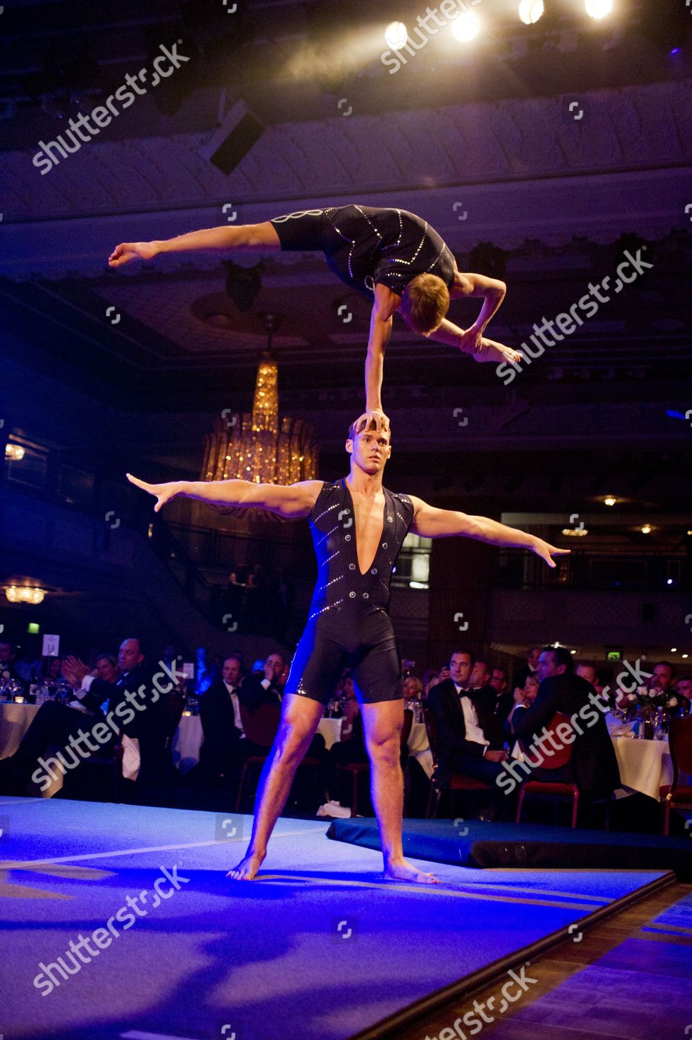 Spelbound Acrobatic Troupe Editorial Stock Photo - Stock Image ...
