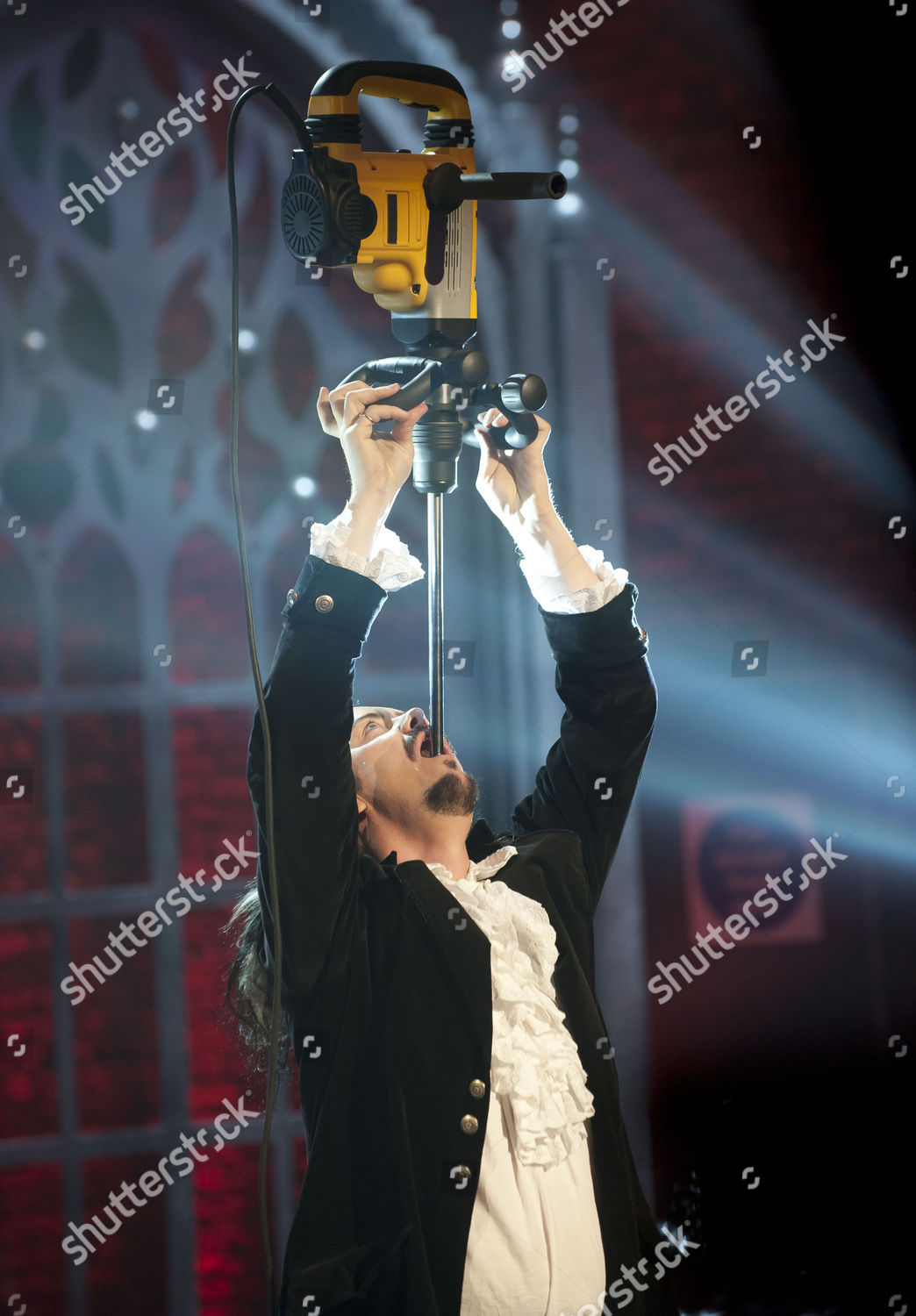 Thomas Blackthorne Sword Swallower Editorial Stock Photo - Stock Image ...