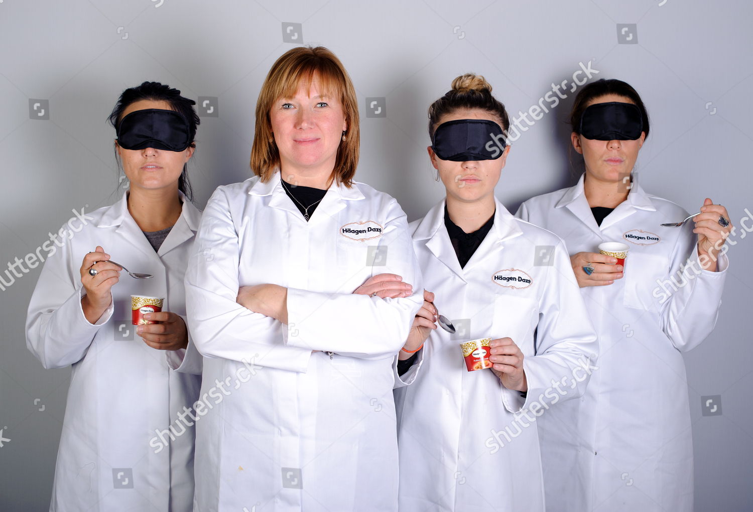 Haagen Dazs Chief Taste Tester Alison Editorial Stock Photo - Stock ...