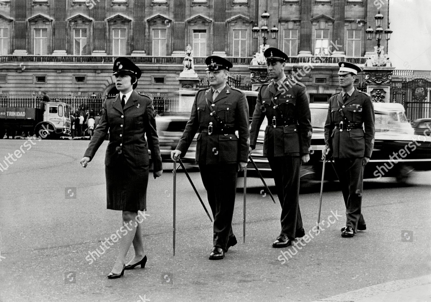 Six Regimental Sergeant Majors Together Corporal Editorial Stock Photo ...
