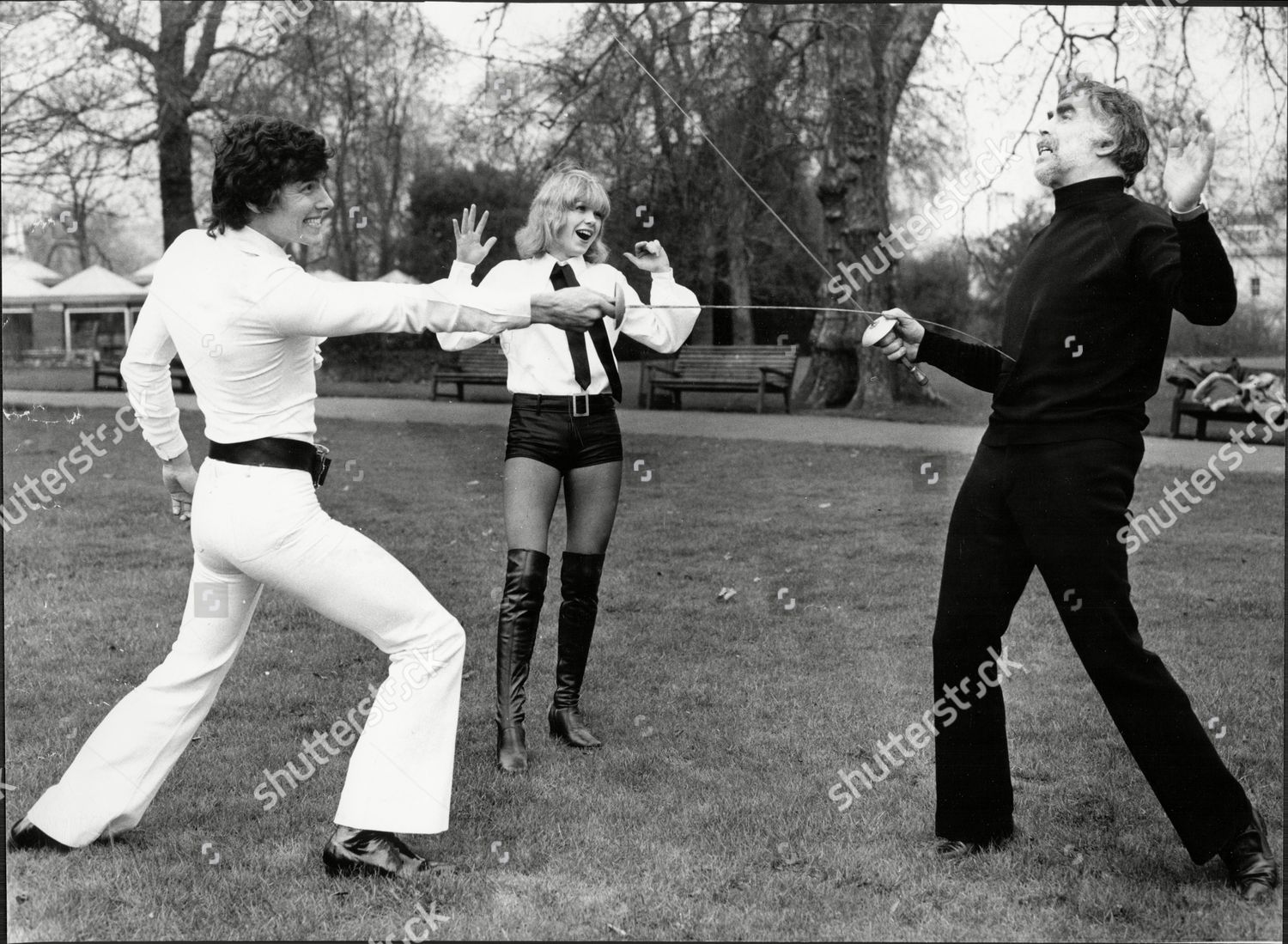 Actor Singer Jess Conrad Left Actor Editorial Stock Photo - Stock Image ...